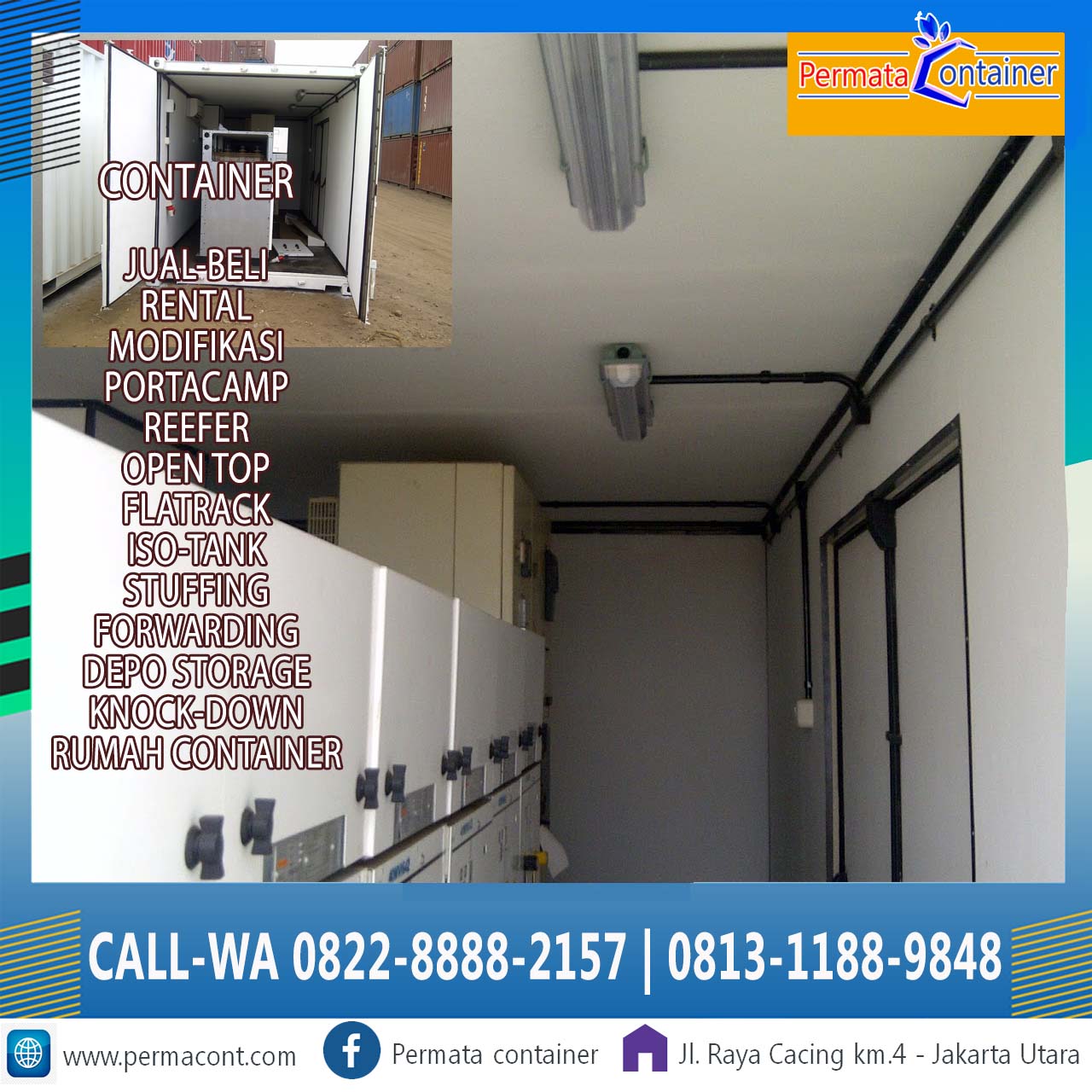 Container Genset - Permata Container