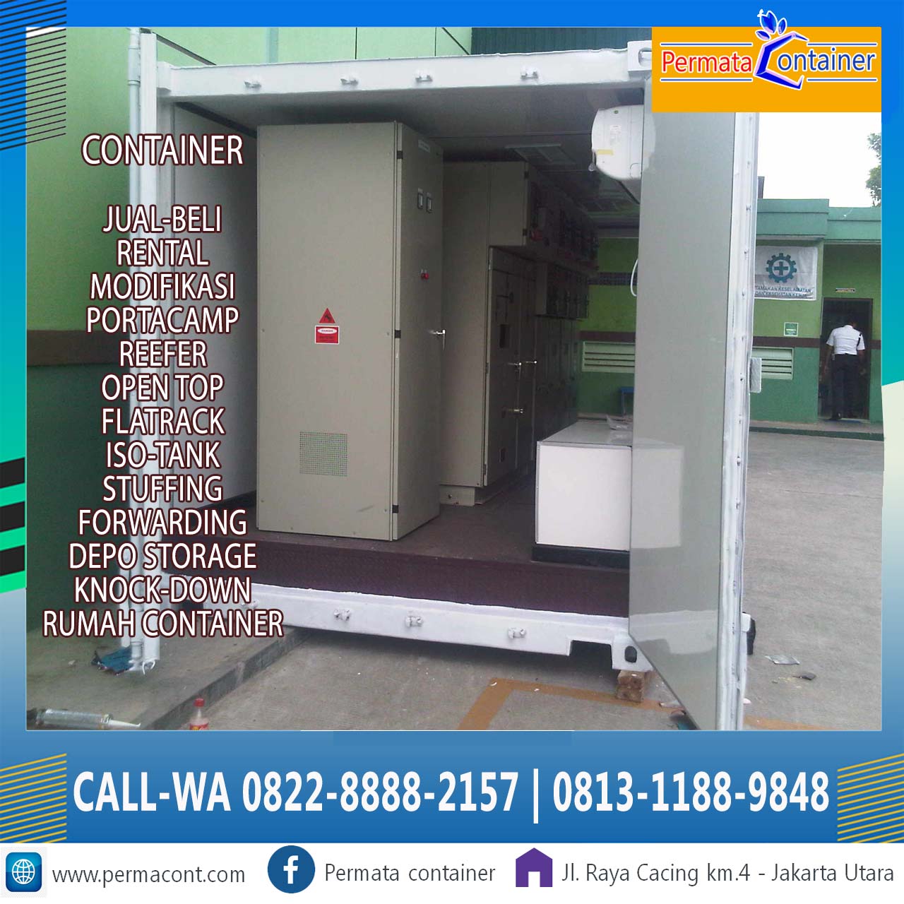 Container Genset - Permata Container