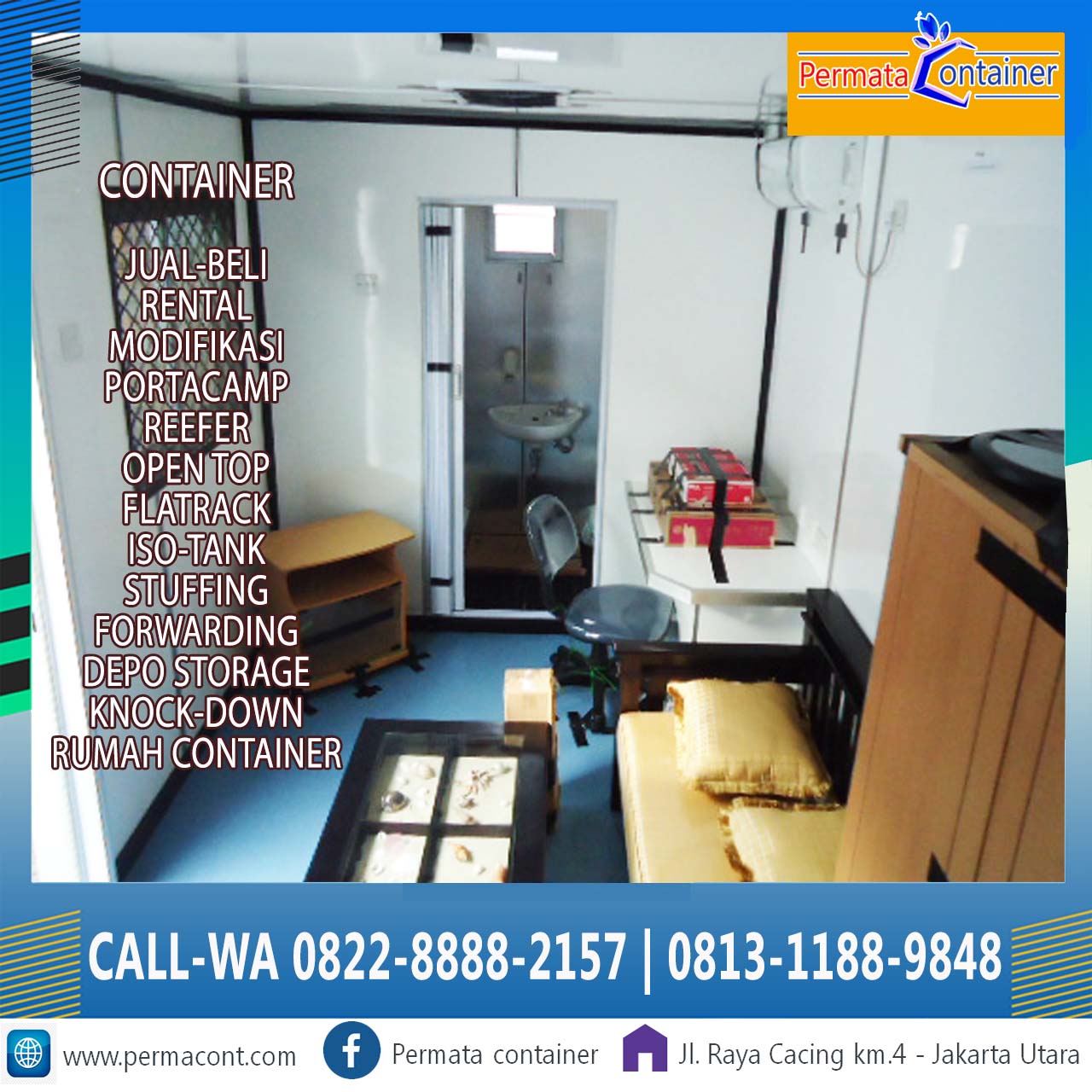 Sleeper Container - Jual Container Bekas & Baru | Sewa Container Jakarta
